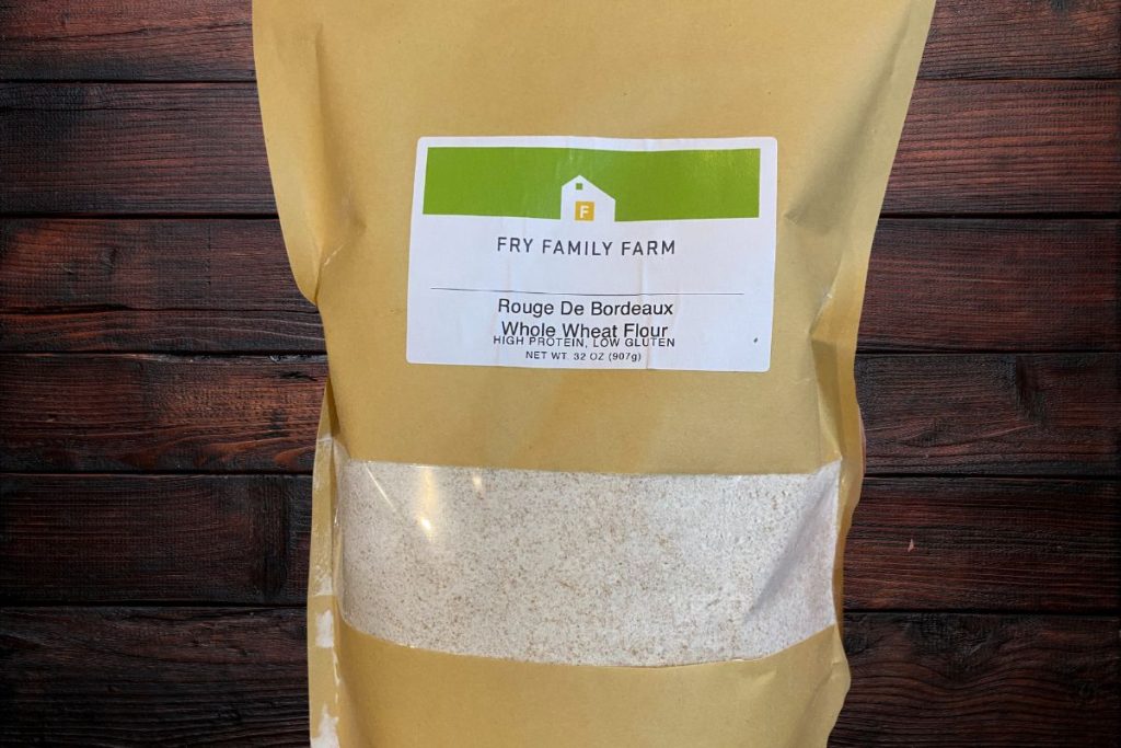 "Rouge De Bordeaux" Whole Wheat Flour - Rogue Produce